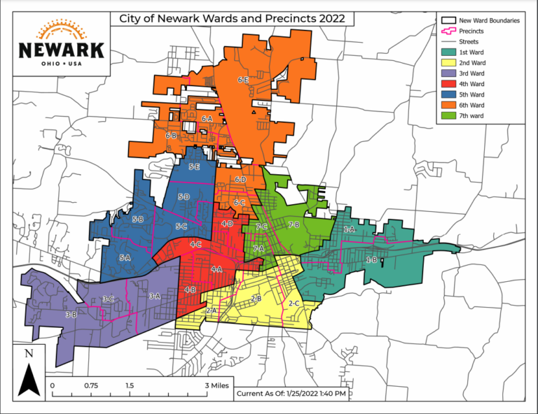 Ward Map - Newark Ohio Gov
